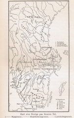 Kort over Sverige – heimskringla.no